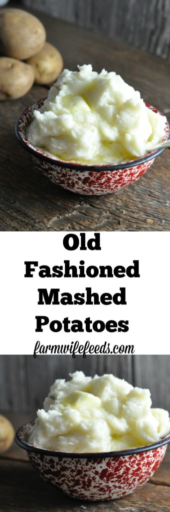 Old Fashioned Mashed Potatoes and Antique Tractors - The Farmwife Feeds