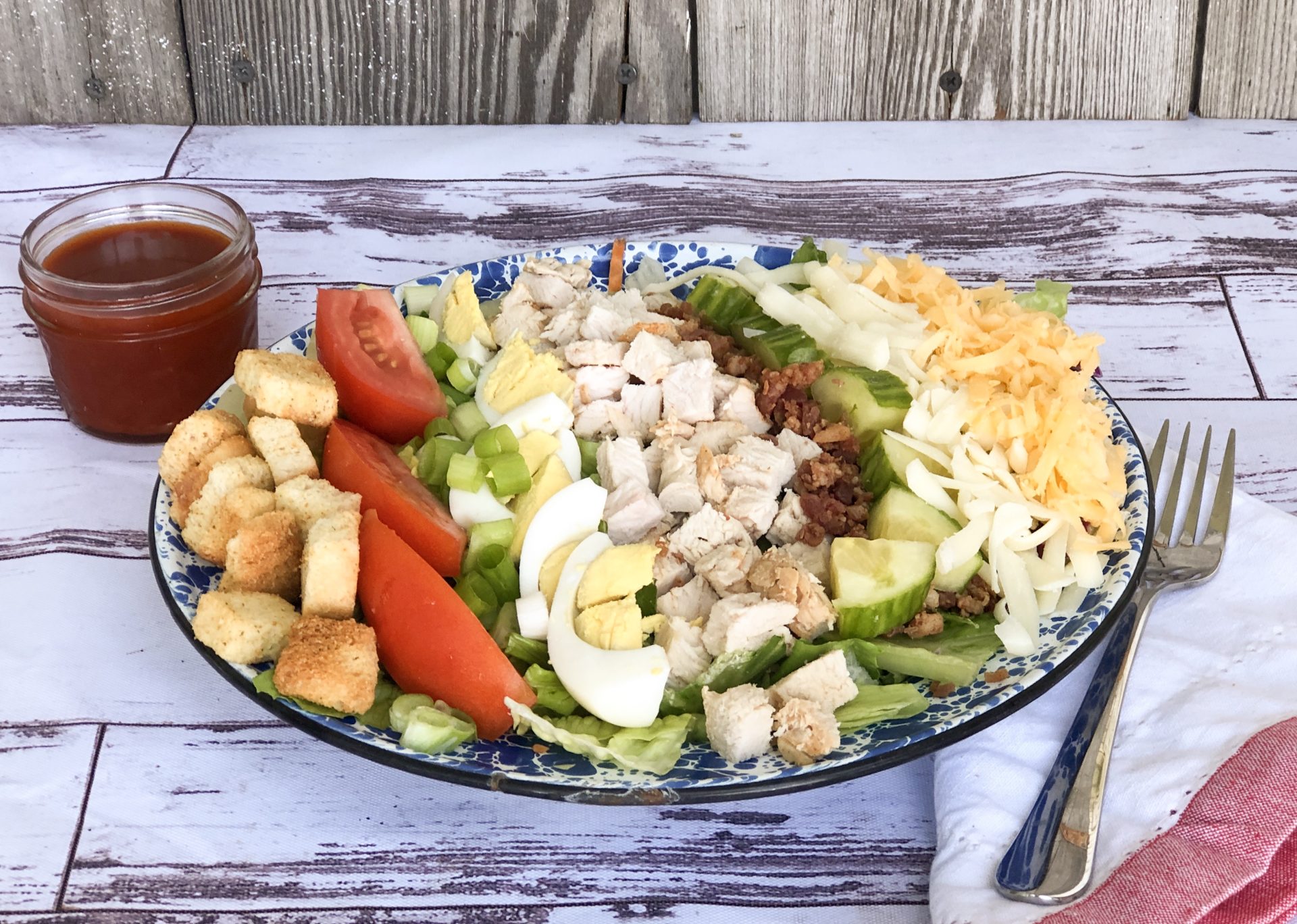 Turkey Chef Salad - The Farmwife Feeds