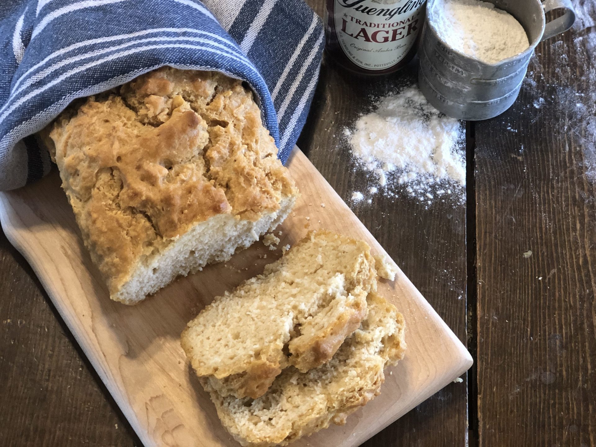 2 Ingredient Beer Bread - The Farmwife Feeds