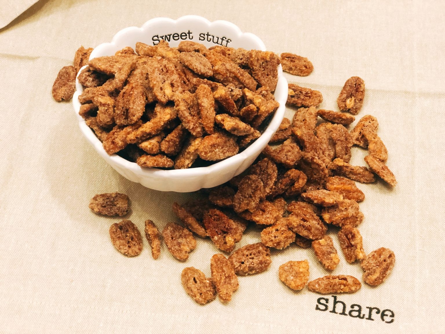 Cinnamon Candied Pecans The Farmwife Feeds